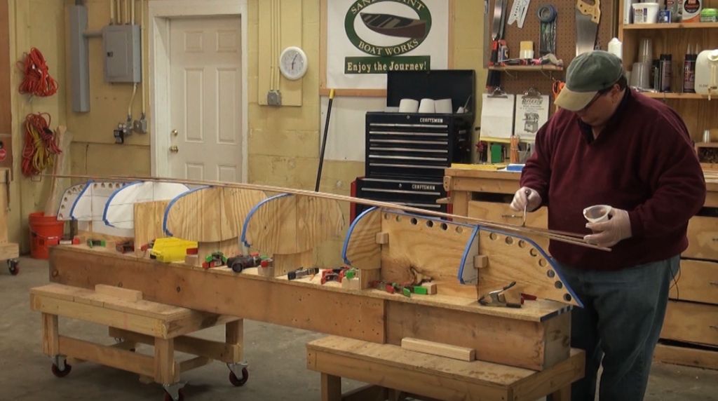 Kayak Building - Sandy Point Boat Works